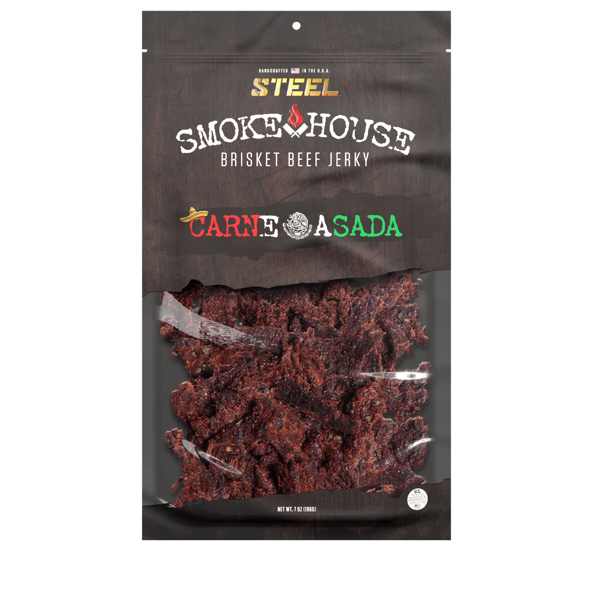 Carne Asada - Brisket Beef Jerky – Steel Supplements Wholesale